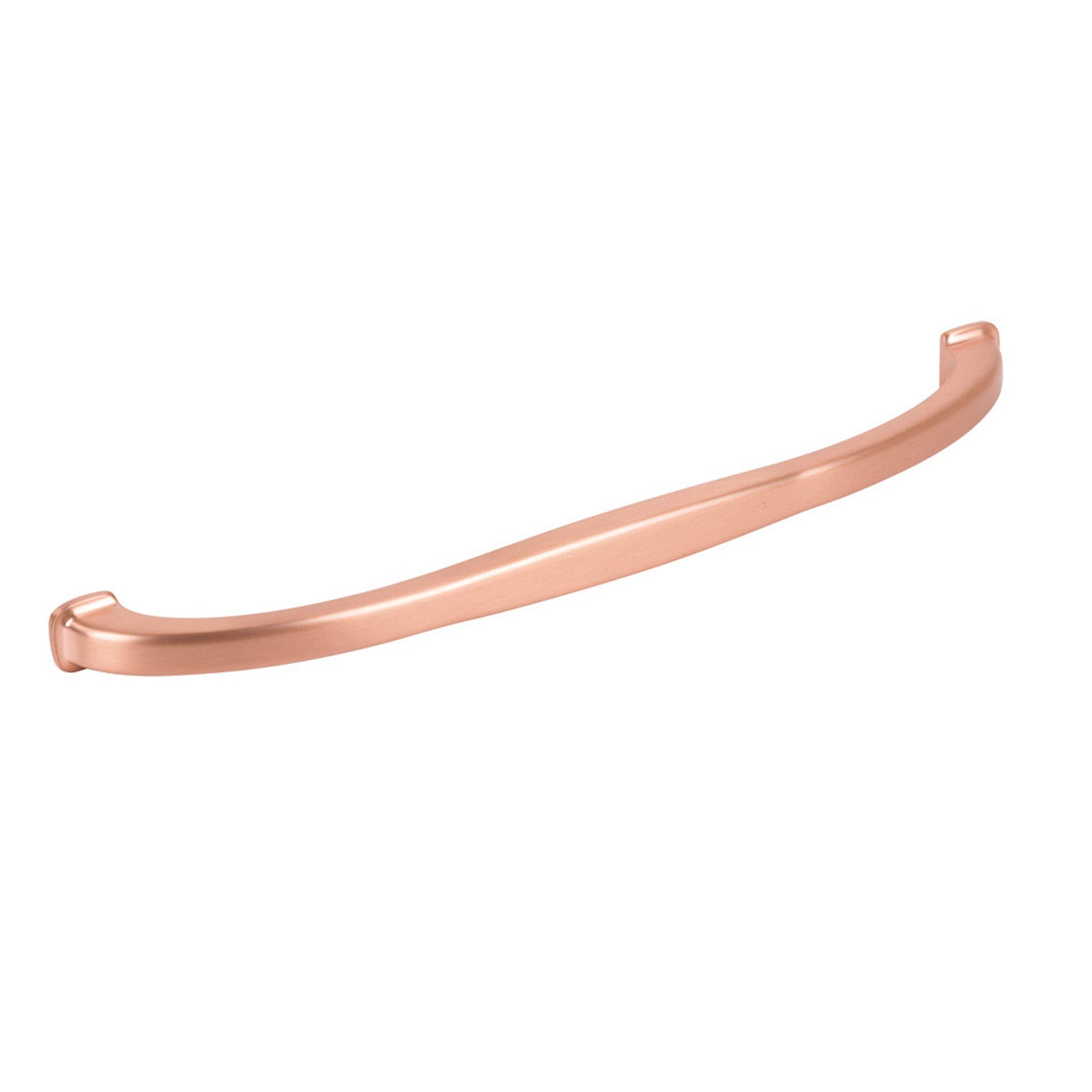 Slim Cabinet D Handle | Brushed Copper